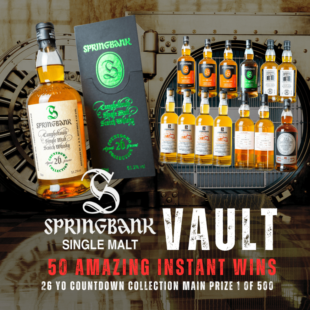 The Springbank Single Malt Vault! WIN the 26 Year Old Countdown ...